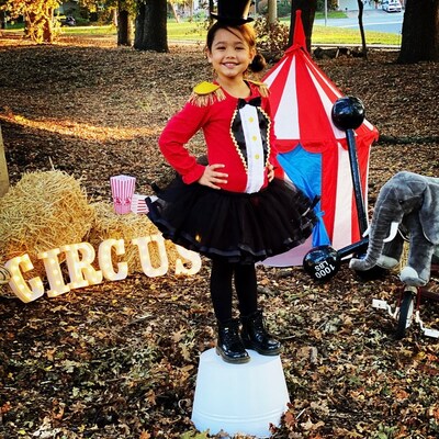Girls Circus Costume Carnival Outfit Girl Circus Birthday Outfit ...