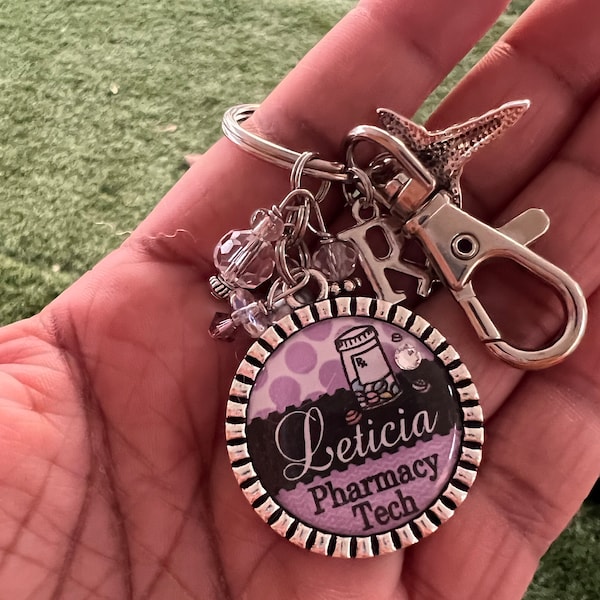 PHARMACIST Keychain Pharmacy Technician, Instructor, Cpht, Pharm.d ...