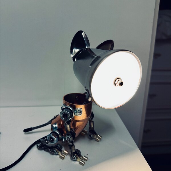 Dwarf Full Range Dimmer Pipe Robot Lamp Desk Lamp Gift - Etsy