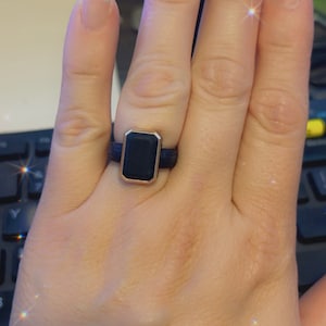 Designed Silicone Wedding Ring for Women. Set of Thin and - Etsy