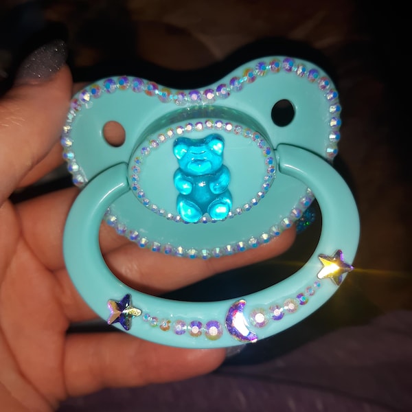 5pcs Assorted Kawaii Bright Pastel Bears - Glossy Resin Flatback ...