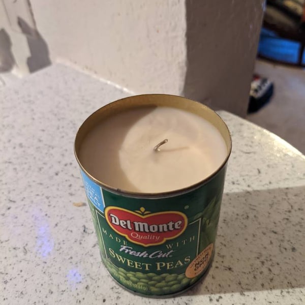 Spamdle Soy Candles Handmade Eco Friendly Upcycled Recycled Can Gag ...