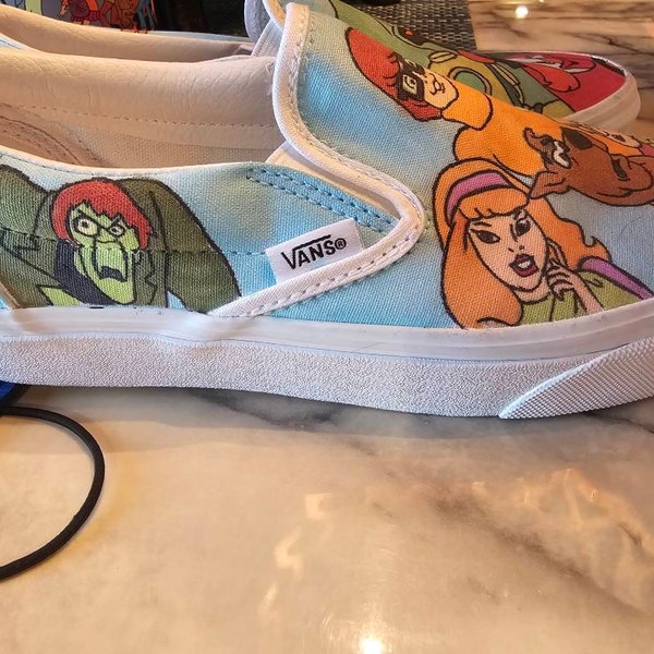 Super Mario Custom Vans - Etsy
