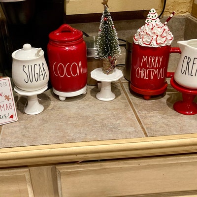 Mini SPINDLES set of 5 TINY Distressed White 6 Long Chippy White Tray ...