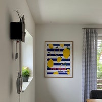 JA MEI lustiges bayerisches Typografie Poster witziges bayrisches ...