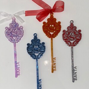 Santas Magic Key Silicone Mold. Silicone Mould for Resin - Etsy UK