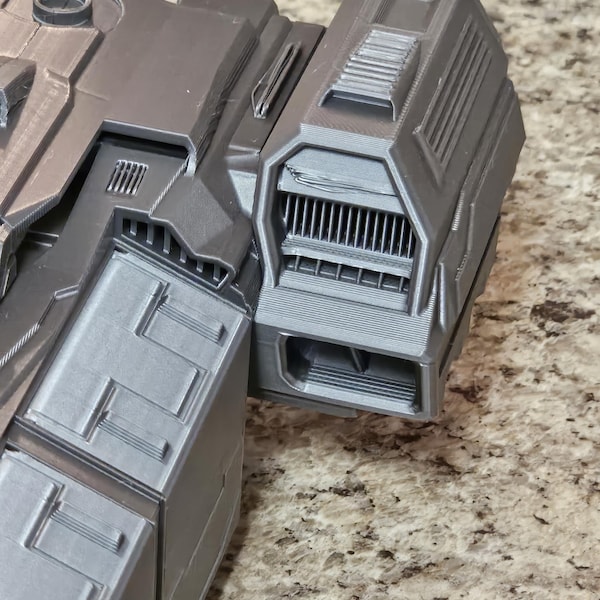 Leopard Nuseen - Mechscale Military Dropship | DIW Exclusive | American ...