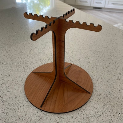 Keychain Display Stand Digital File 3 Designs Ai SVG PDF Laser Cut ...