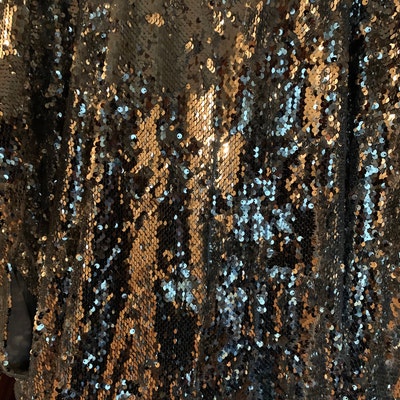 Gold Sequin Palazzo Jumpsuit With Pockets and Detachable Belt for Women ...