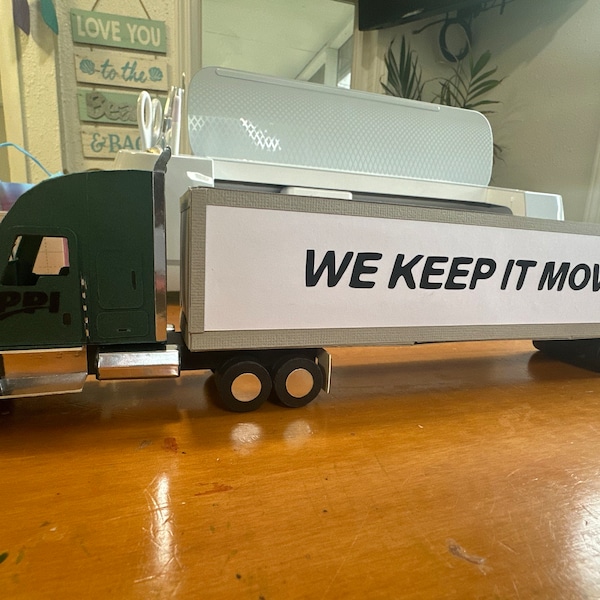 Vintage Camper SVG. Camping Trailer Papercraft. Camper SVG 3D . 3D ...