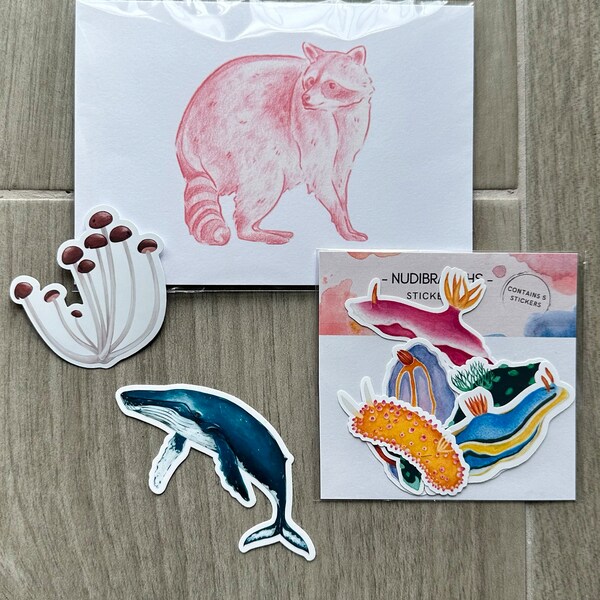 Fox Sticker – Waterproof Vinyl Sticker, Cute Red Fox Stationery, Laptop ...