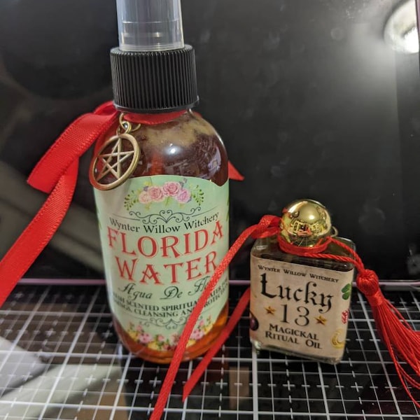 Florida Water Mist, Spiritual Self Care and Purification, Blessed Water ...