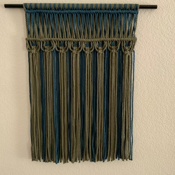 Macrame Pattern, Macrame Wall Hanging Tutorial, Pdf Tutorial, Photo ...
