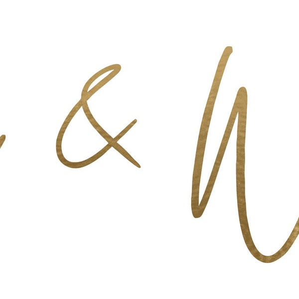 Custom Gold Lettering / Custom Gold Font / Gold Letters / Bespoke Gold ...