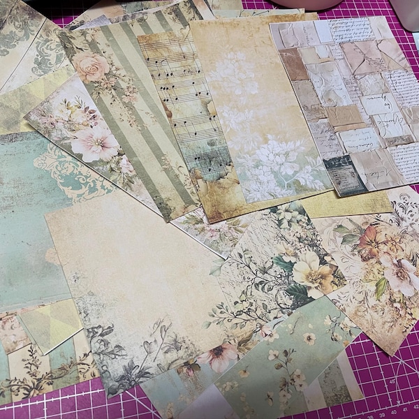 Vintage Alice in Wonderland Folio Kit, Digital Download, for Your DYI ...