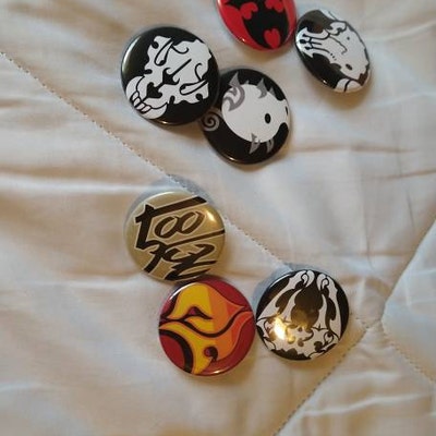 TWEWY Starter Set 8 1-1/2 Pinback Buttons - Etsy