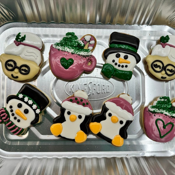 Sugar Cubes With Pink Royal Icing Flower Decoration for Your Tea Party ...