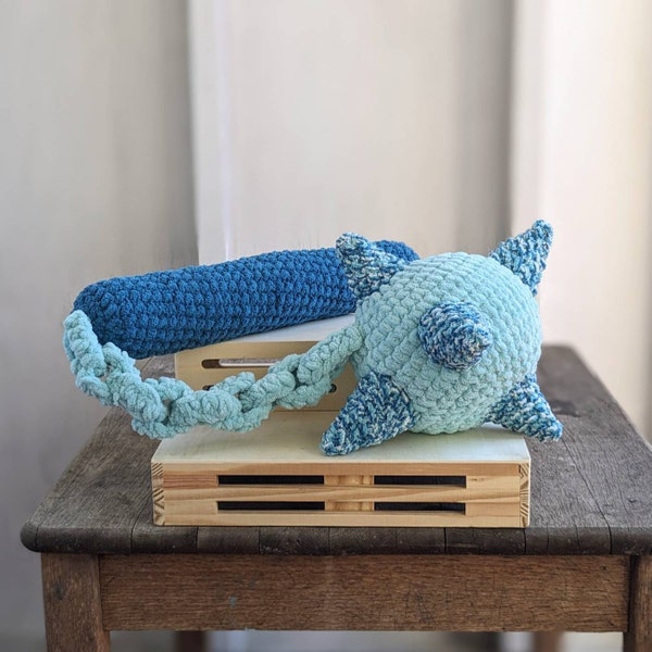 NO-SEW PATTERN: Crochet Fantasy Weapons - Flail, Mace, Nun-chucks ...