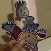 RAT Stickers | Waterproof Holographic Stickers, Rat Sticker, Derpy ...