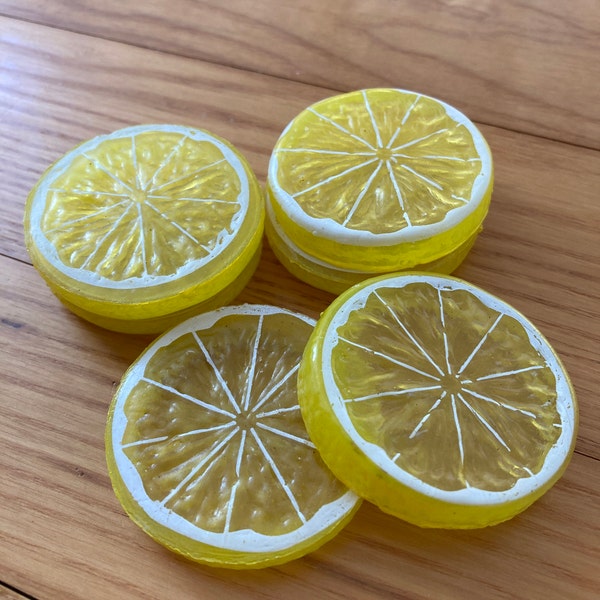 Realistic Faux/fake Lemon Slices, Lemon Tier Display, Artificial Lemon ...