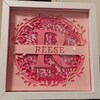 3D Split Monogram A-Z Shadow Box, Custom Name, Alphabet Family Name SVG ...