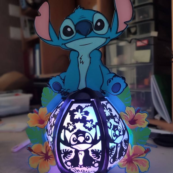 Mouse Shadow Box, Mouse Lantern SVG for Cricut, Cartoon Lantern ...