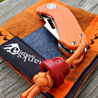 Orange EDC Hank - Etsy