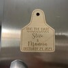 Cattle Tag Wedding Save the Date - Etsy