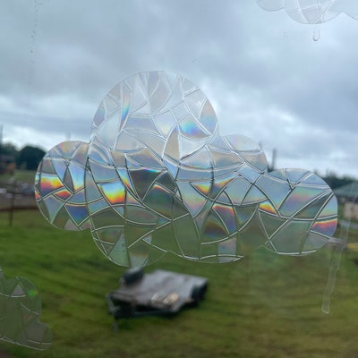 Cloud Window Cling Sun Catcher Decals Rainbow Maker Sets Reusable ...