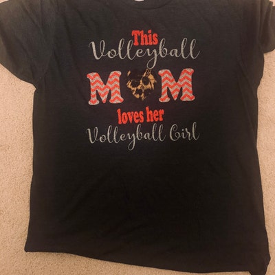 Volleyball Mom Loves Her Volleyball Girl SVG Volleyballl SVG - Etsy