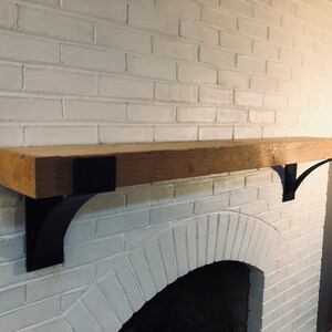 Heavy Iron Mantel Bracket SOLD INDIVIDUALLY Industrial - Etsy