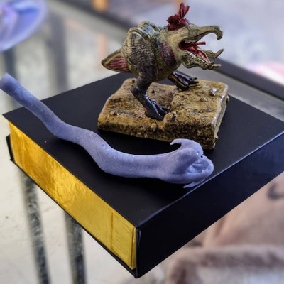 Graboid From Tremors Statue FANMADE Creature 3d Printed Bust Figure ...