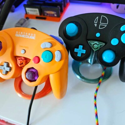 Paper Mario Custom Gamecube Jewel Badge Faceplate - Etsy