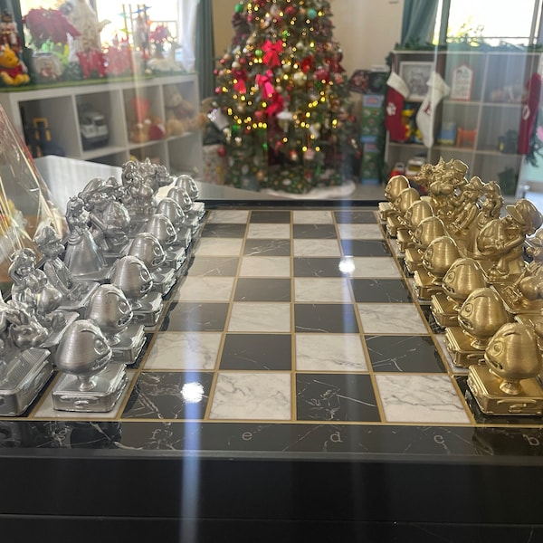 Metal Christian Vitican Chess Set - Church Knight Chess | Personalized ...