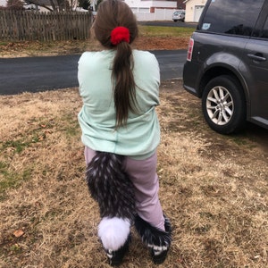 CUSTOM: Cat/feline Fursuit Tail with Curve | Etsy