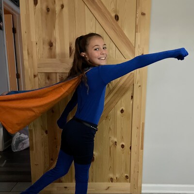 Word Girl Custom Kid's Cape Handmade and Reversible - Etsy