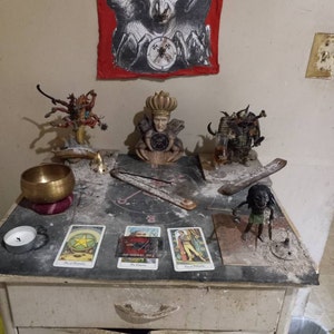 Goetia King Purson Demon Sculpture Demon Statue Wooden - Etsy