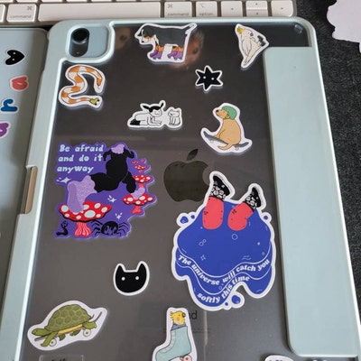 Spiritual Calming Self Care Sticker for Inner Peace, Meditation Self ...