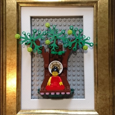 Lego Buddha Meditating Under the Bodhi Tree - Etsy