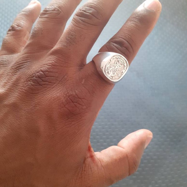 Sator Ring With Sundial - Etsy