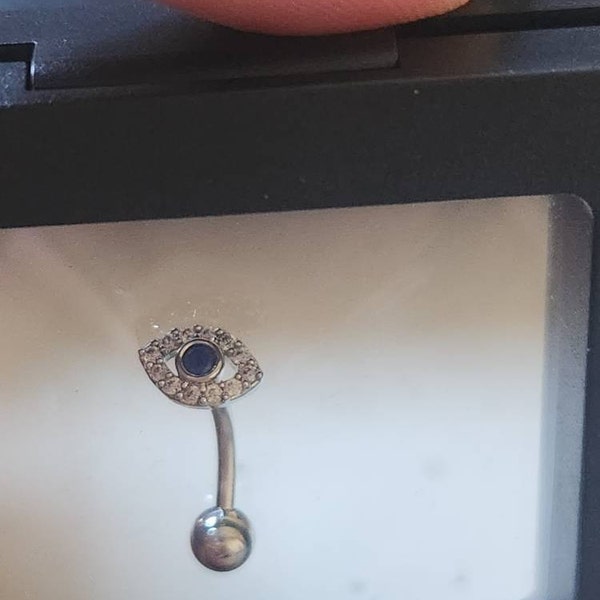 16G Little Vintage Bug Piercing #rook, Curved Barbell Cartilage ...