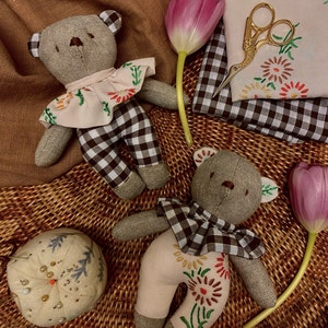 BABY Buttercup Bear PDF Sewing Pattern, Teddy Bear Pattern - Etsy