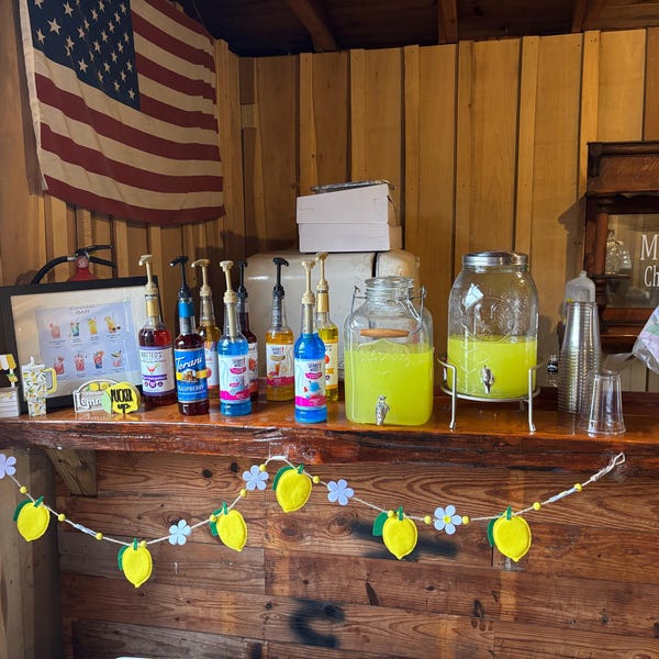 Graduation Party Lemonade Bar Menu - Etsy