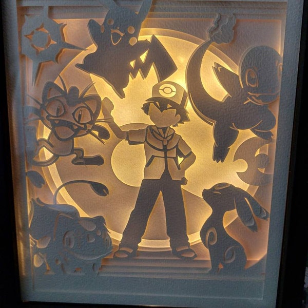 Encanto Mirabel Paper Cutting Light Box, 7 Layer TEMPLATE DIGITAL FILES ...