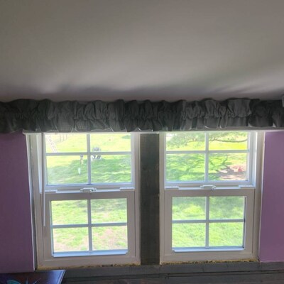 New CUSTOM Window Rod SLEEVES Sleeve Valance Topper Many Colors ...