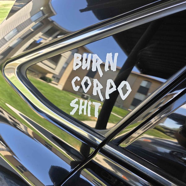 Vinyl Decal "visual Processing" Art Style Cyberpunk Futurism Techy ...