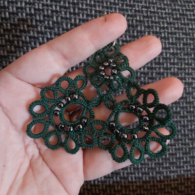 Tatting Necklace Pattern PDF, Frivolite Lace Digital Diagram - Etsy
