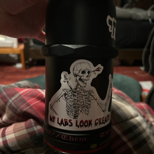 Spoonie Skeleton Sticker Spoonie Humor Spooky Season Chronically Ill ...
