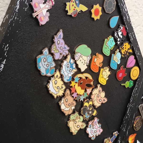 Chibi Eeveelution Enamel Pin Set - Etsy