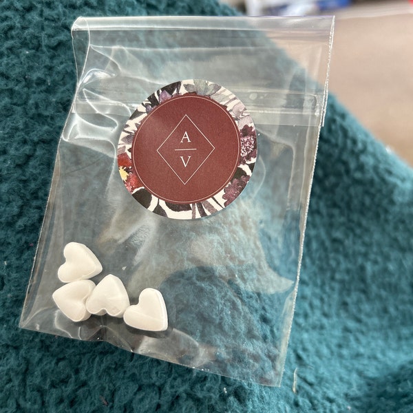 Mini Heart Mints Wedding Favours White Sweets - Etsy UK